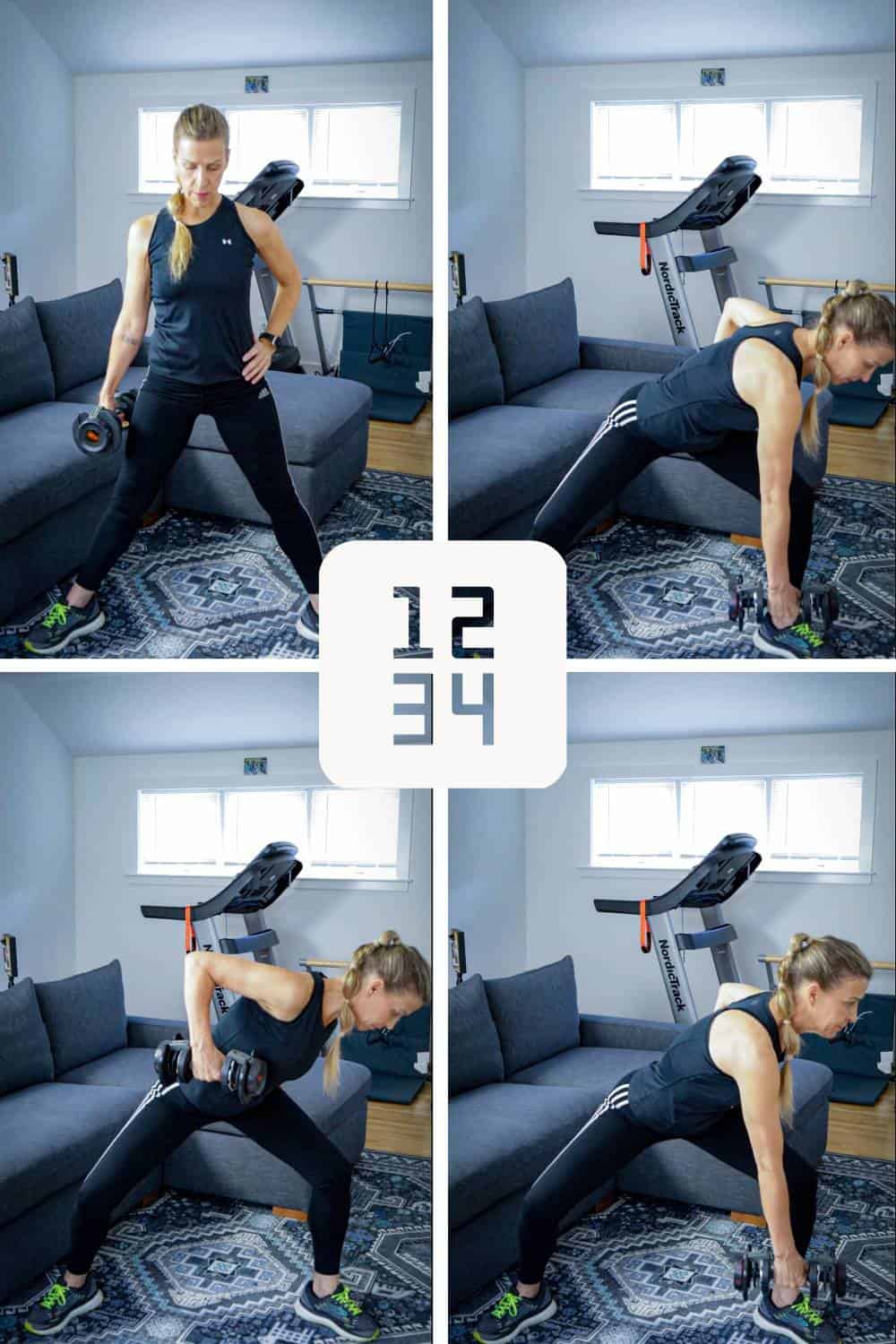 5 Simple Dumbbell Exercises: Full Body Beginner Workout - Upside Lane