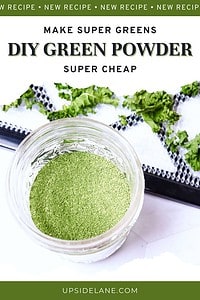 DIY Green Powder: Make Super Greens Super Cheap - Upside Lane